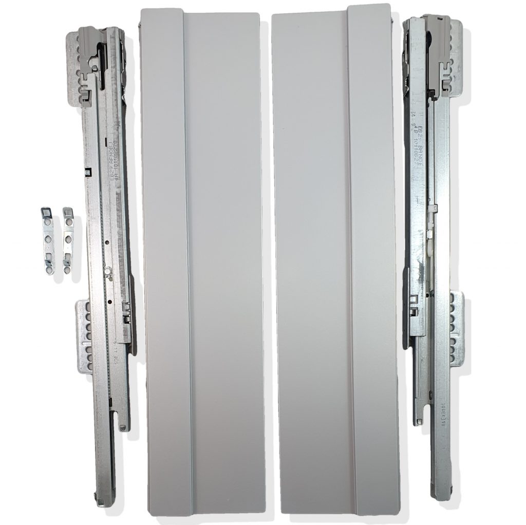 GRASS drawer set Nova Pro SCALA, height 122 mm. Color: Silver. Full ...