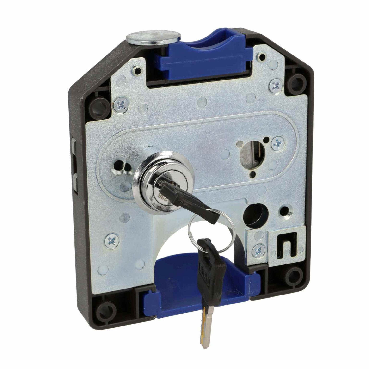 Deposit lock for 1 euro coins, locker lock left. Coin lock for lockers ...