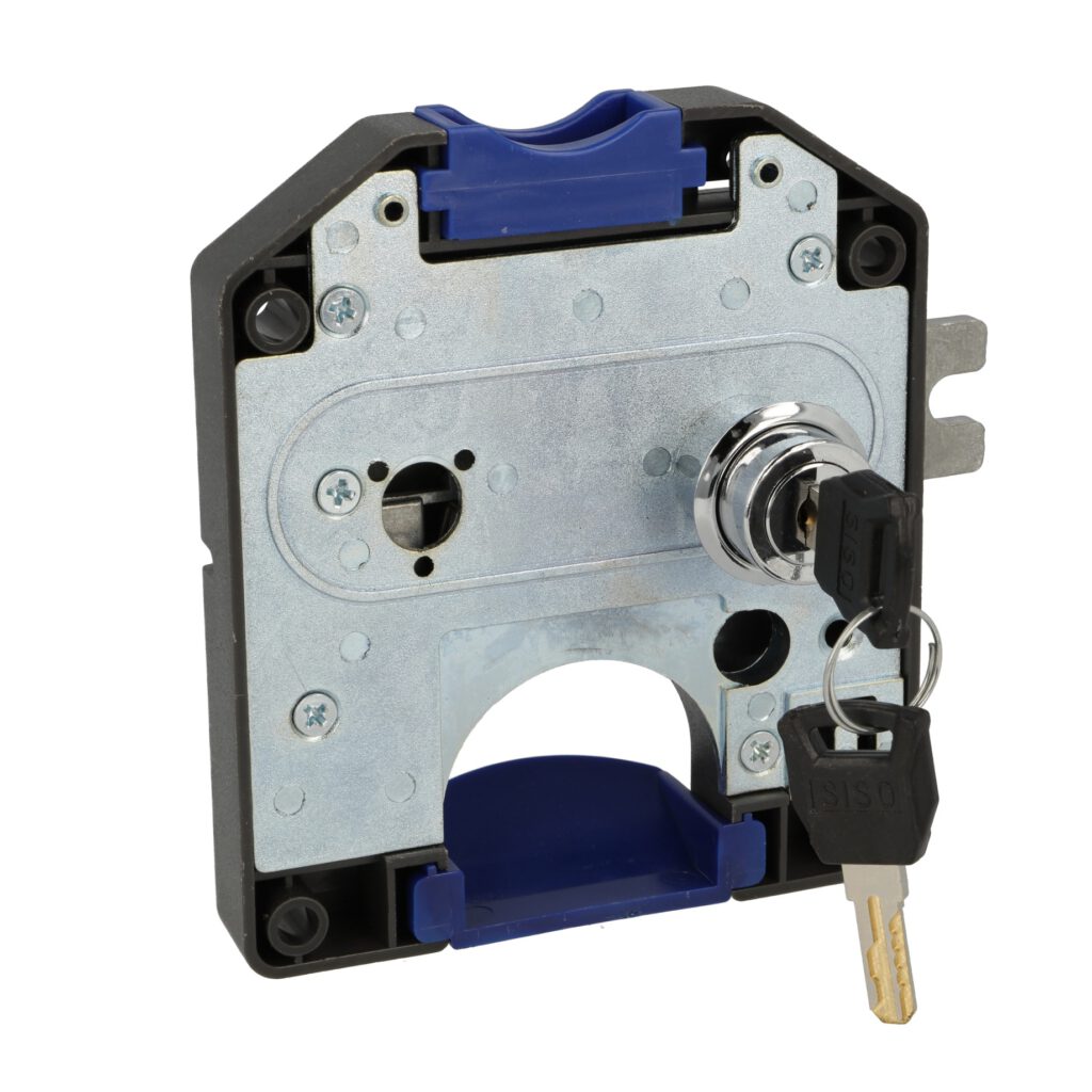 Deposit lock for 1 Euro coins, locker lock right hand. Coin lock for ...