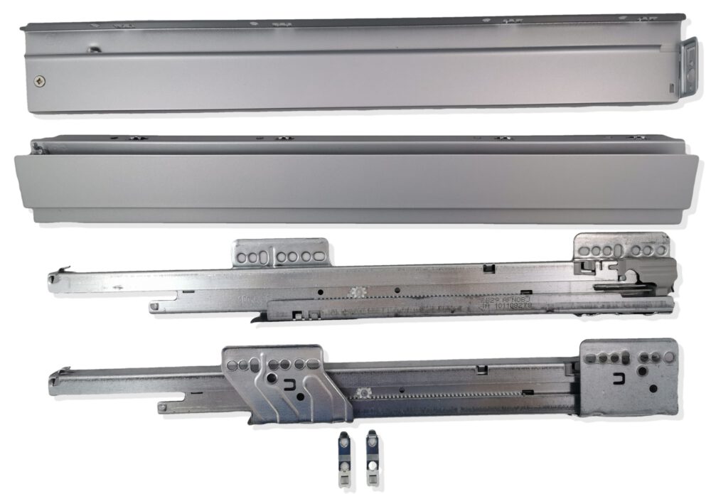 GRASS drawer set Nova Pro SCALA, height 63 mm. Color: Silver. Full ...