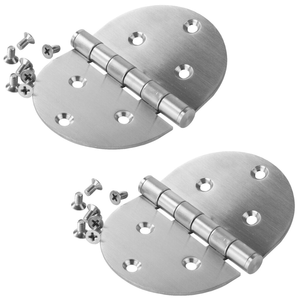 2 pieces high quality SISO / UMAXO® solid stainless steel round door ...