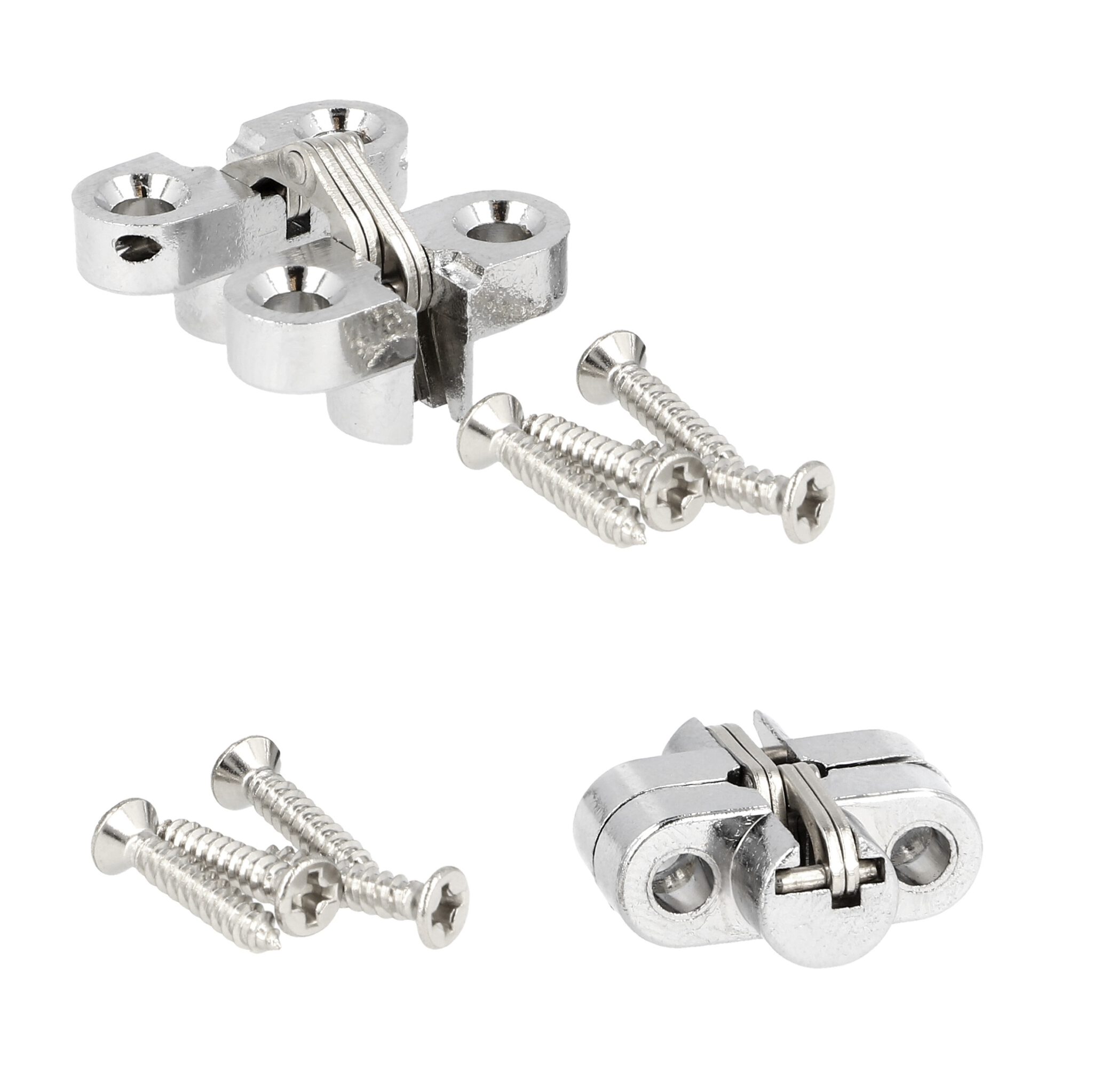 4 pieces of pull-out table clamp closure made of steel, bronted ...