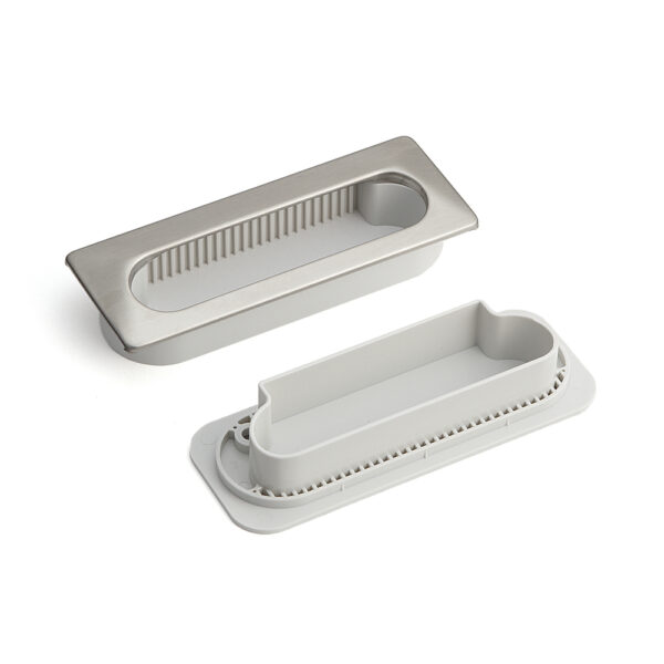 Unique Ventilation Grip Shell V2A (SUS304), Grey, 105mm (4-1/8) UTA ...