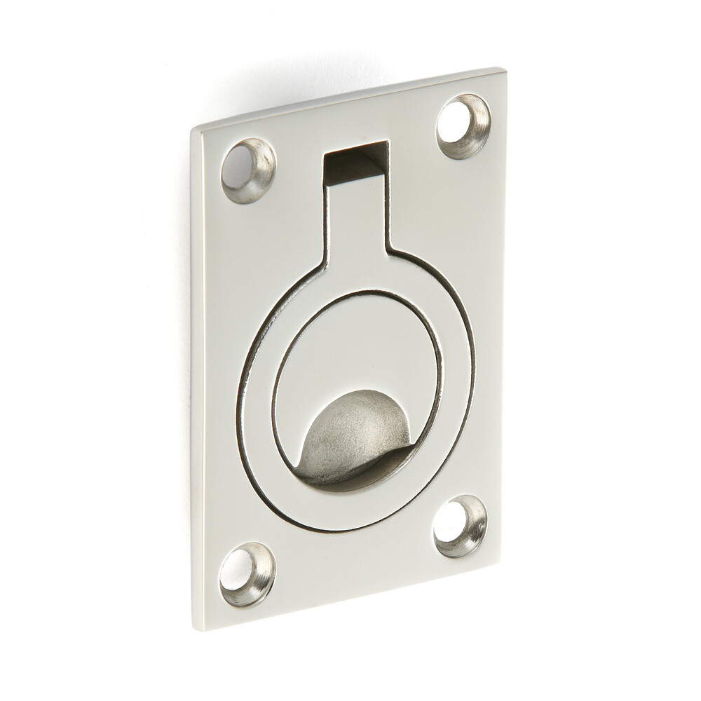 Foldable ring-shaped stainless steel handle V4A, 62.5 mm (2.5″) 26901 ...